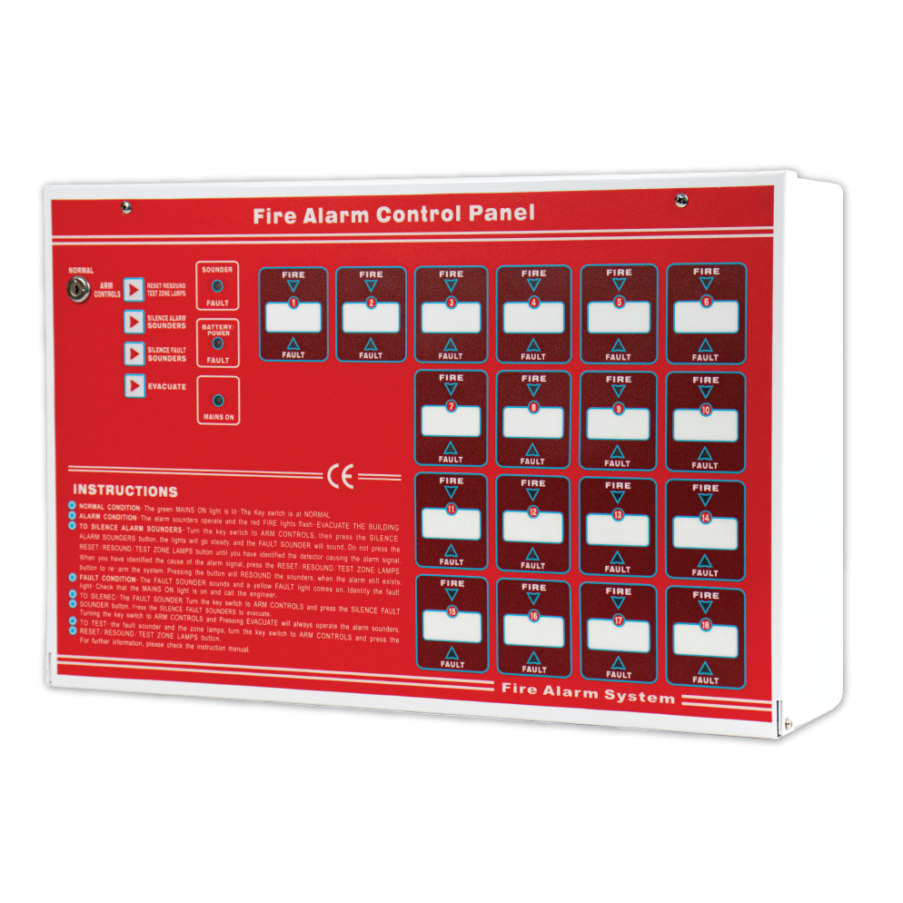 Fire Alarm Control Panel ยี่ห้อ USAFE ตู้ควบคุมระบบสัญญาณเตือนไฟไหม้
