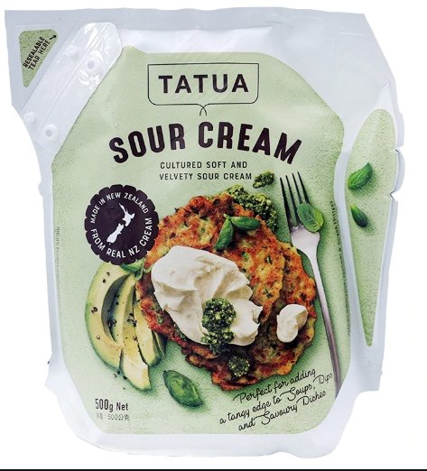 Tatua Sour Cream 500 g. - bakeryland
