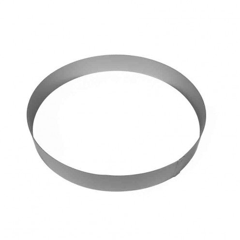 Round Tart Ring 17.5x2(H) cm - bakeryland