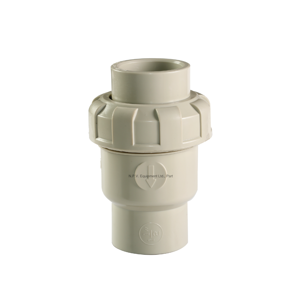 WF - PP-H DIN STD. Single Union Ball Check Valve
