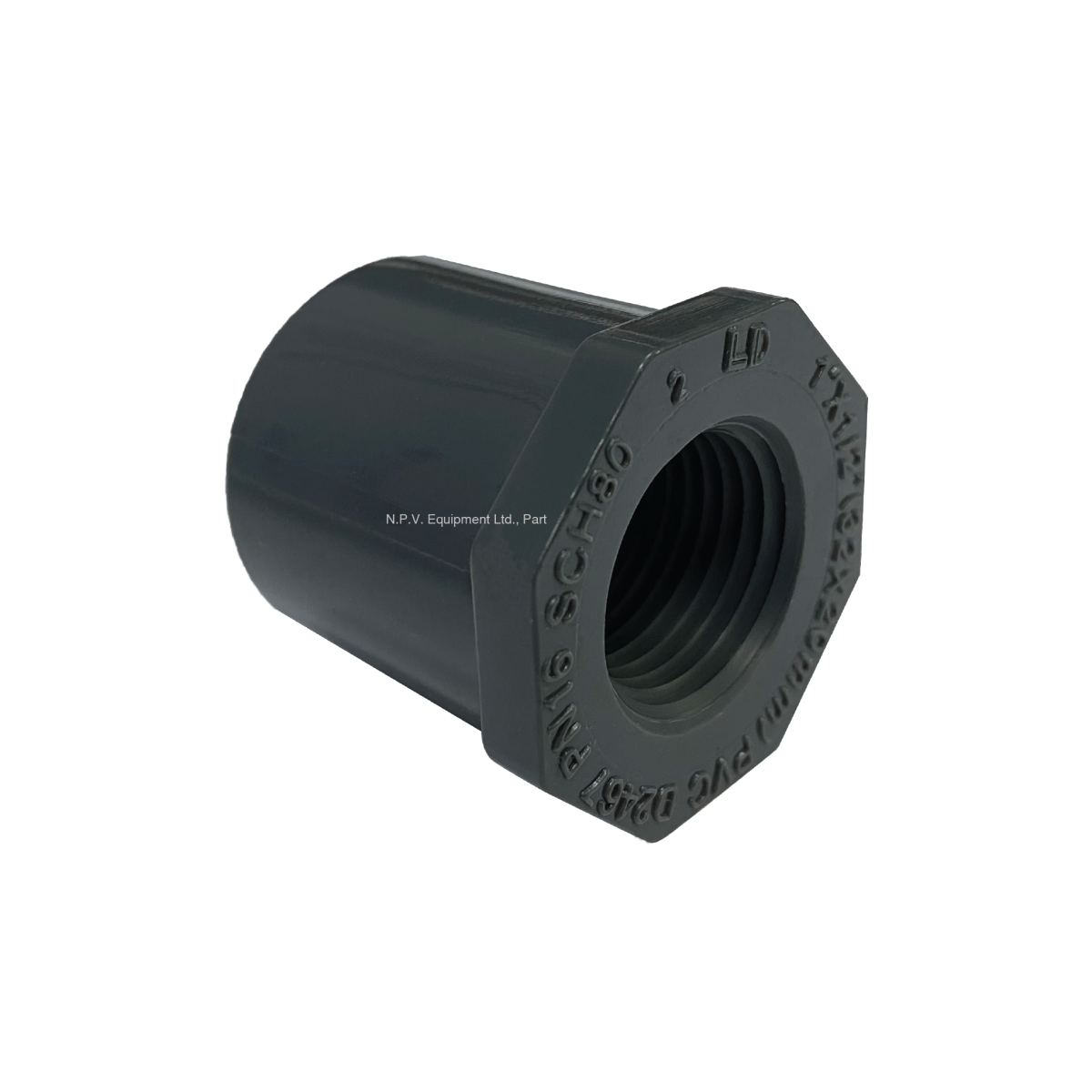 LD - UPVC SCH80 Reducer Bushing (Spigot x Fipt NPT)