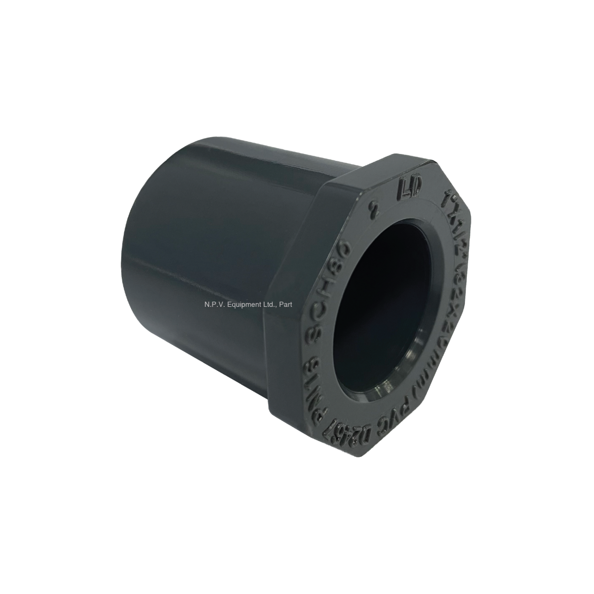 LD - UPVC SCH80 Reducer Bushing (Spigot x Soc)