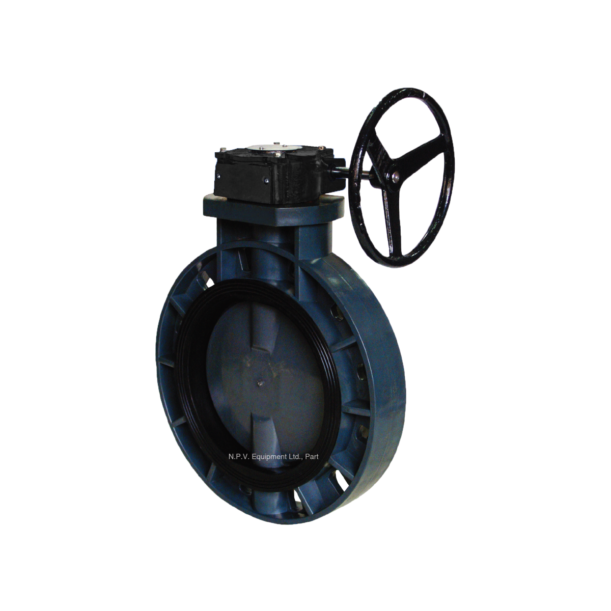 LD - UPVC SCH80 Butterfly Valve Gear Type