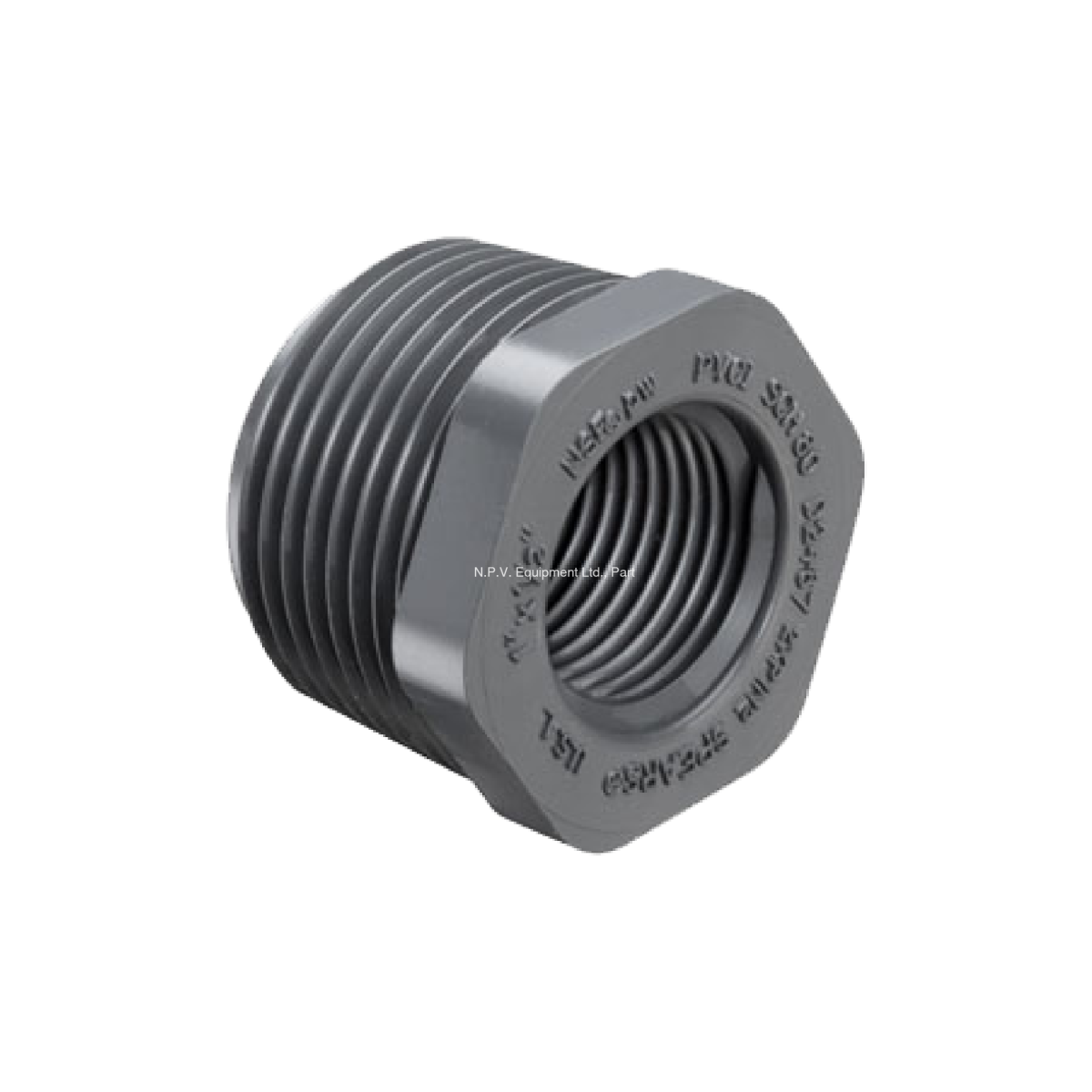 SPEARS - UPVC SCH80 Reducer Bushing Flush Style (Mipt x Fipt)
