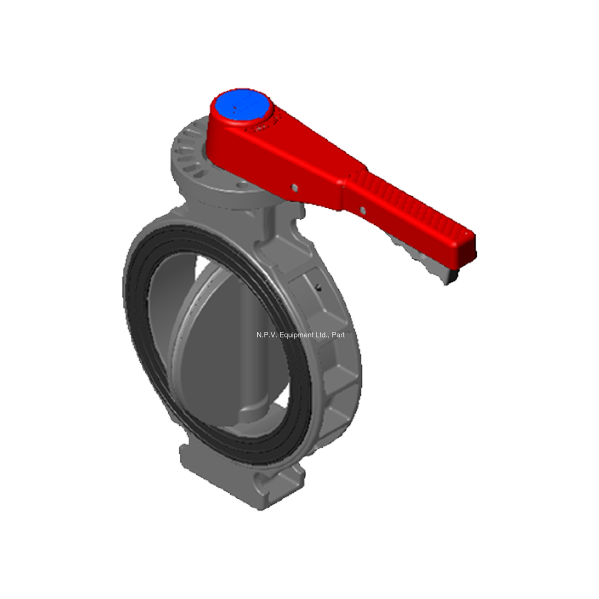 SPEARS - UPVC Wafer Butterfly Valve Lever Handle