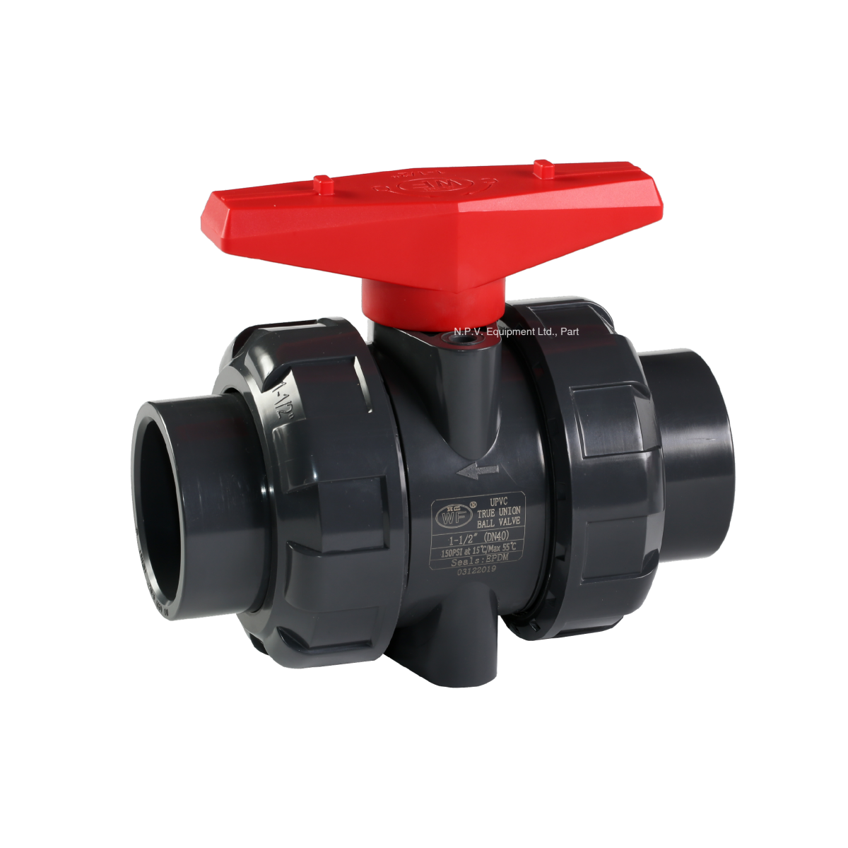 WF - UPVC SCH80. TU Ball Valve PVC13.5
