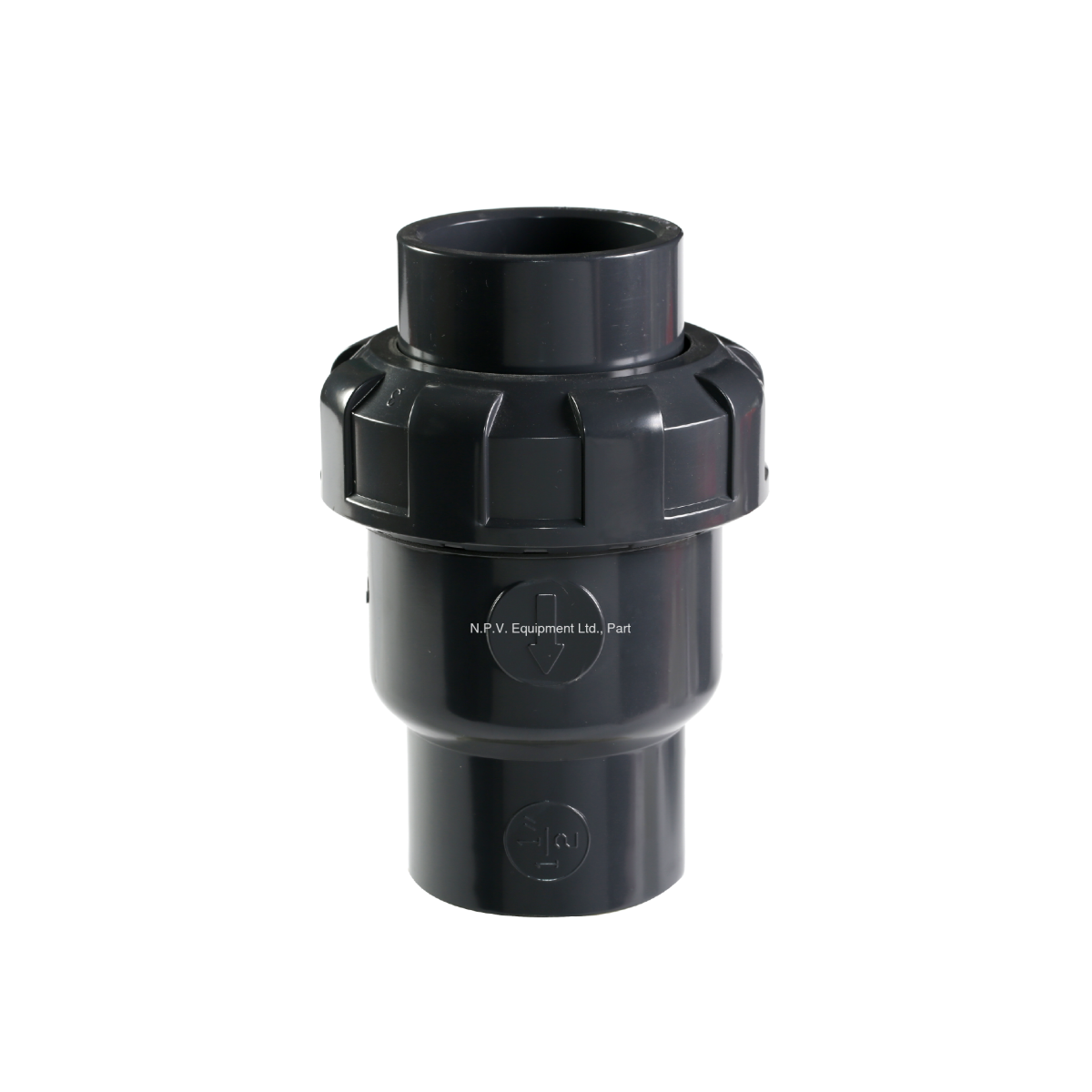 WF - UPVC SCH80 Single Union Ball Check Valve ASTM