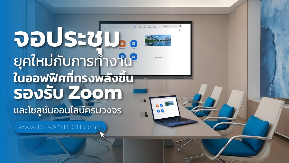 Smart Meeting Display with Zoom Integration