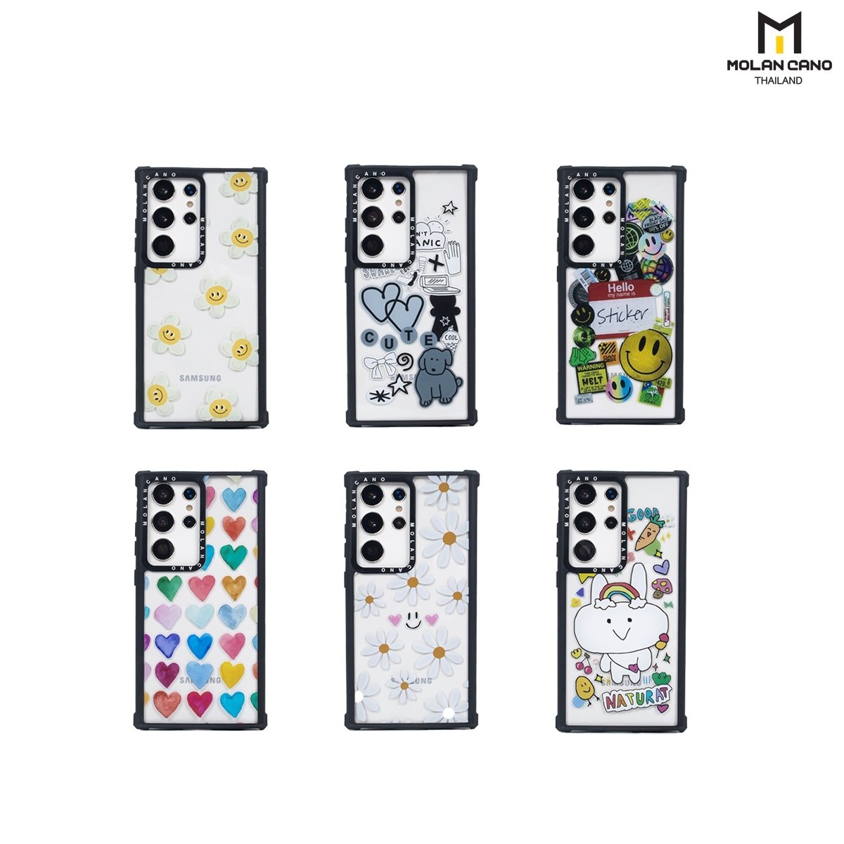 MOLAN CANO รุ่น S24 Ultra ,S23 Ultra collection jelly printing เคส ...