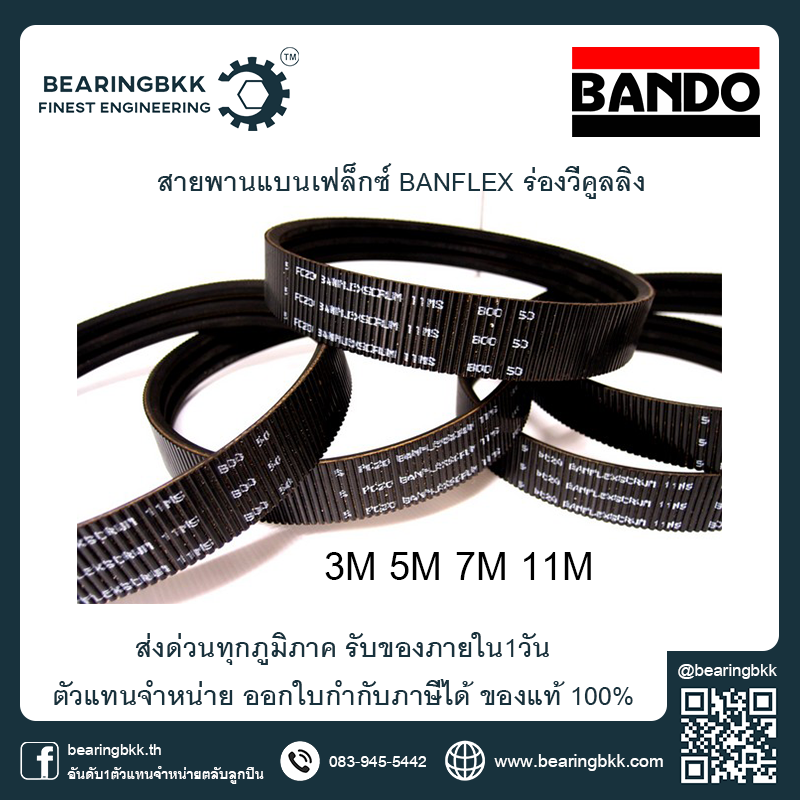 สายพานโพลีเฟล็กซ์ 2-11MS1150 Banflex Scrum