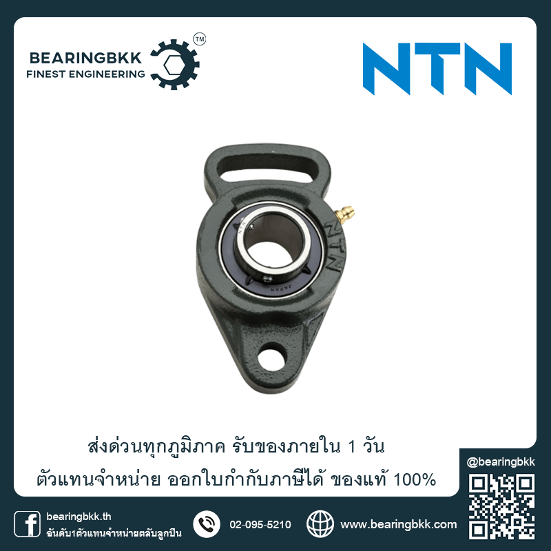 ตลับลูกปืนตุ๊กตา UCFA201D1 NTN เพลา 12 มิล - bearingbkk