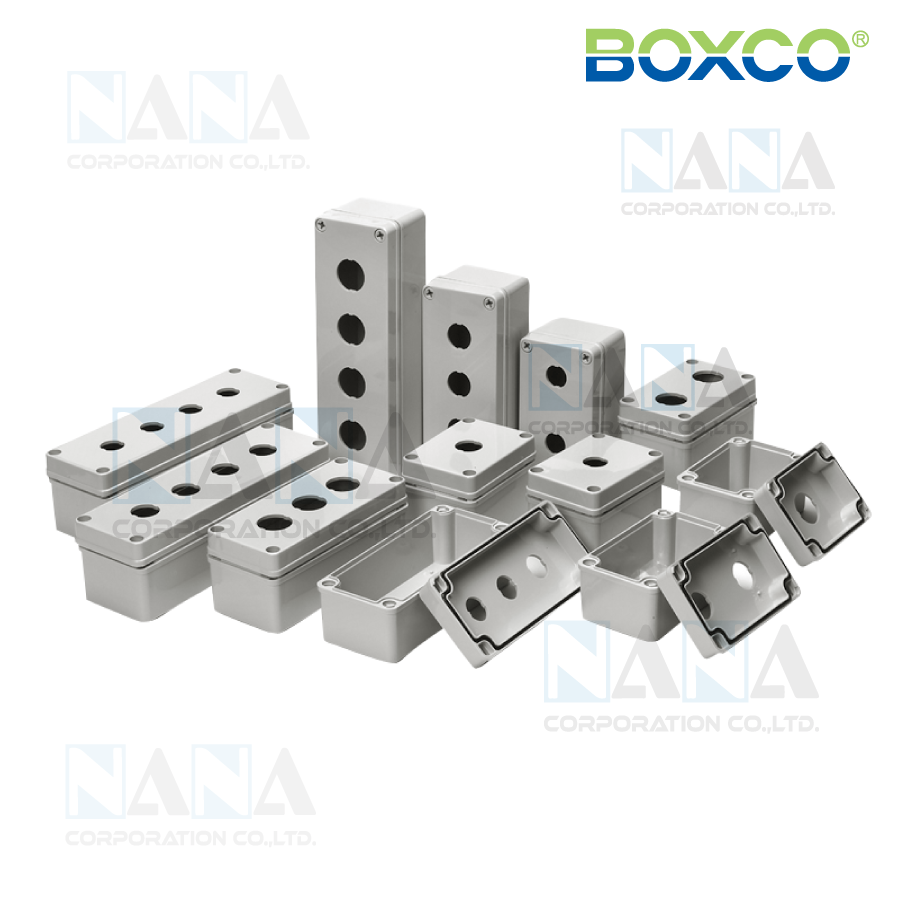 BC-AGG-081107-2201 BOXCO กล่องพลาสติกใส่สวิทซ์ปุุ่มกดกันน้ำ IP66/67 ...