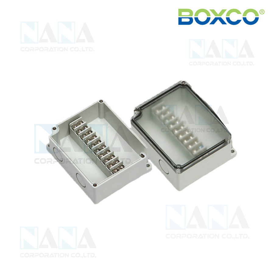 BC-AGG-10P BOXCO, ABS Plastic Terminal Block Box กล่องเทอร์มินอลกันน้ำ