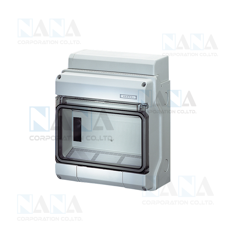 KV 7109, HENSEL Circuit breaker boxes 9 modules IP65 - nanacorporation