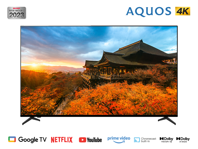 SHARP TV (55", Google TV, 4K) Model 4T-C55FJ1X - gooddeal