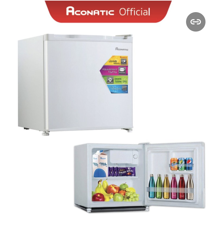 Aconatic ตู้เย็น มินิบาร์ รุ่น AN-FR468 ขนาด 1.7 คิว