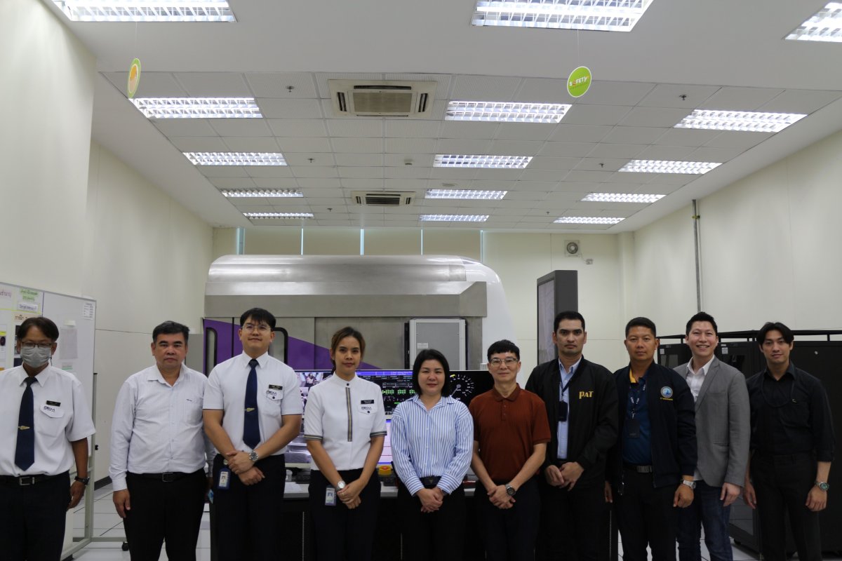 IRDP ได้จัดกิจกรรมศึกษาดูงาน ณ ศูนย์ซ่อมบำรุงรถไฟฟ้ามหานคร สายฉลองรัช ...