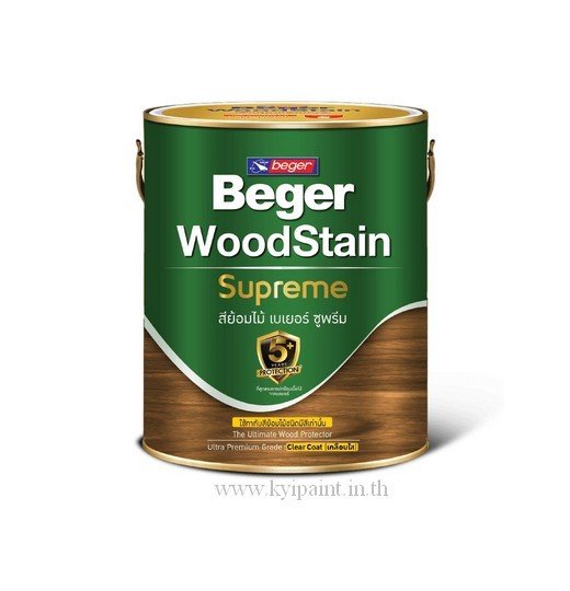 เบเยอร์ วูดสเตน ซูพรีม เคลียร์ โค้ท สีย้อมไม้ชนิดใส เงา/ด้าน - kyipaint
