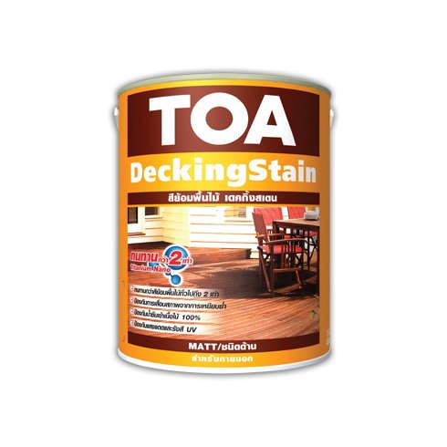 ทีโอเอ เดคกิ้งสเตน ชนิดด้าน สำหรับภายนอก - kyipaint