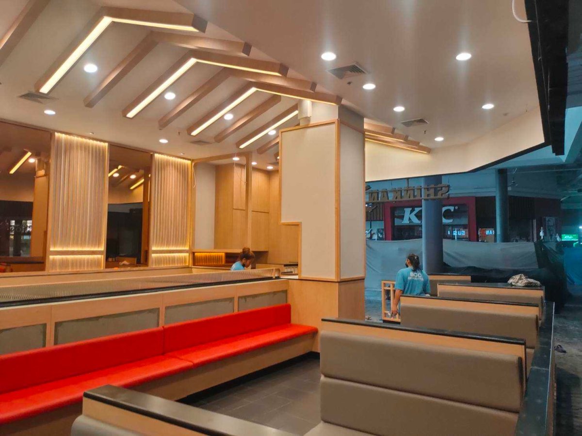 โครงการ ก่อสร้างปรับปรุง ร้าน Shinkanzen สาขา Plearnary Mall ถ. วัชรพล