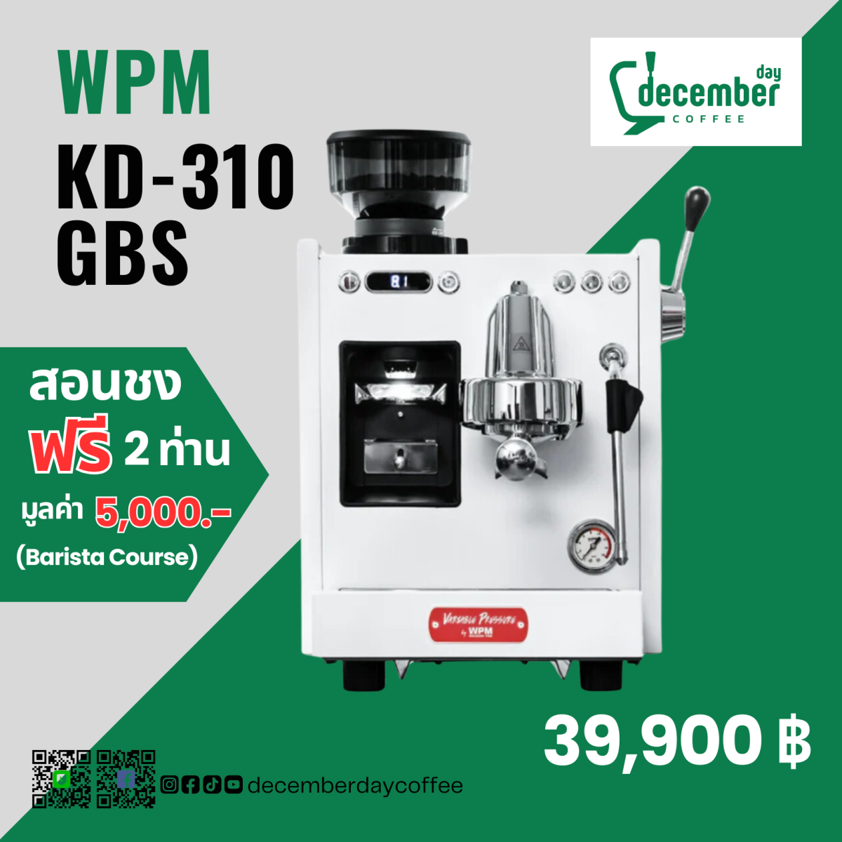 เครื่องชงกาแฟ WPM-310 GBS