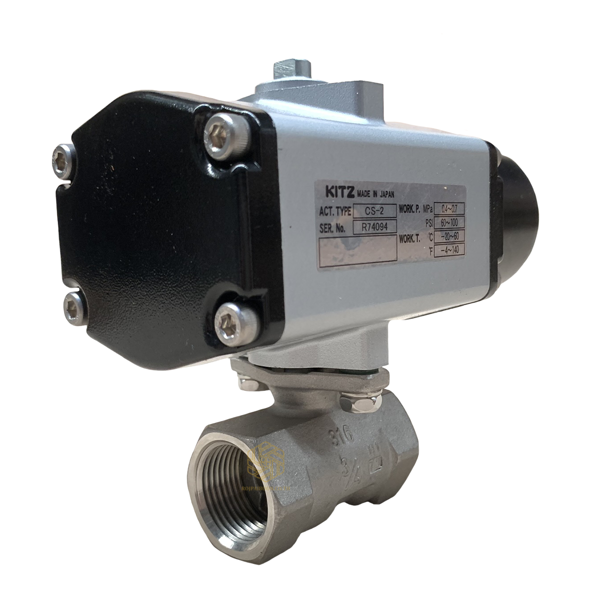 KITZ VALVE FIG. CS-UTE / FBS-UTE