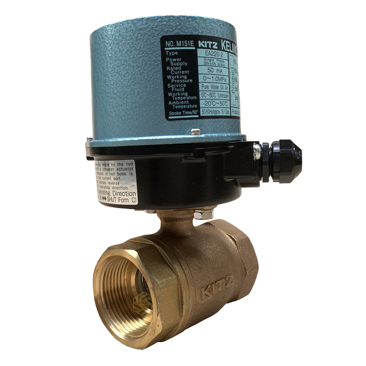 KITZ VALVE FIG.EA100/200-TE