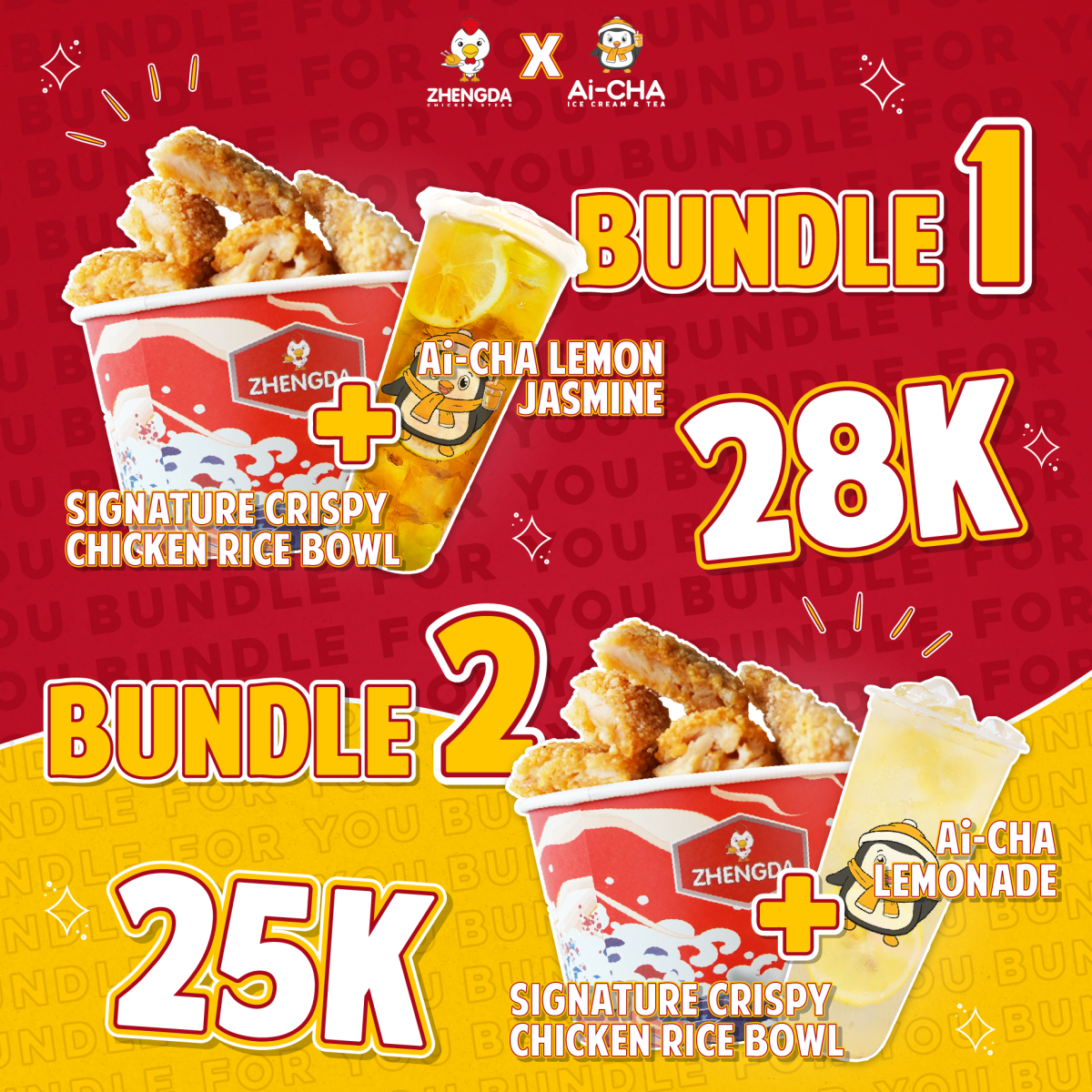 Exclusive Promo Bundling ZHENGDA x Ai-CHA