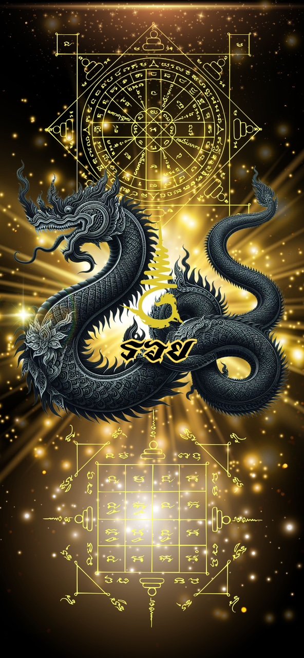 Black Naga Wallpaper for Prosperity - queentarot