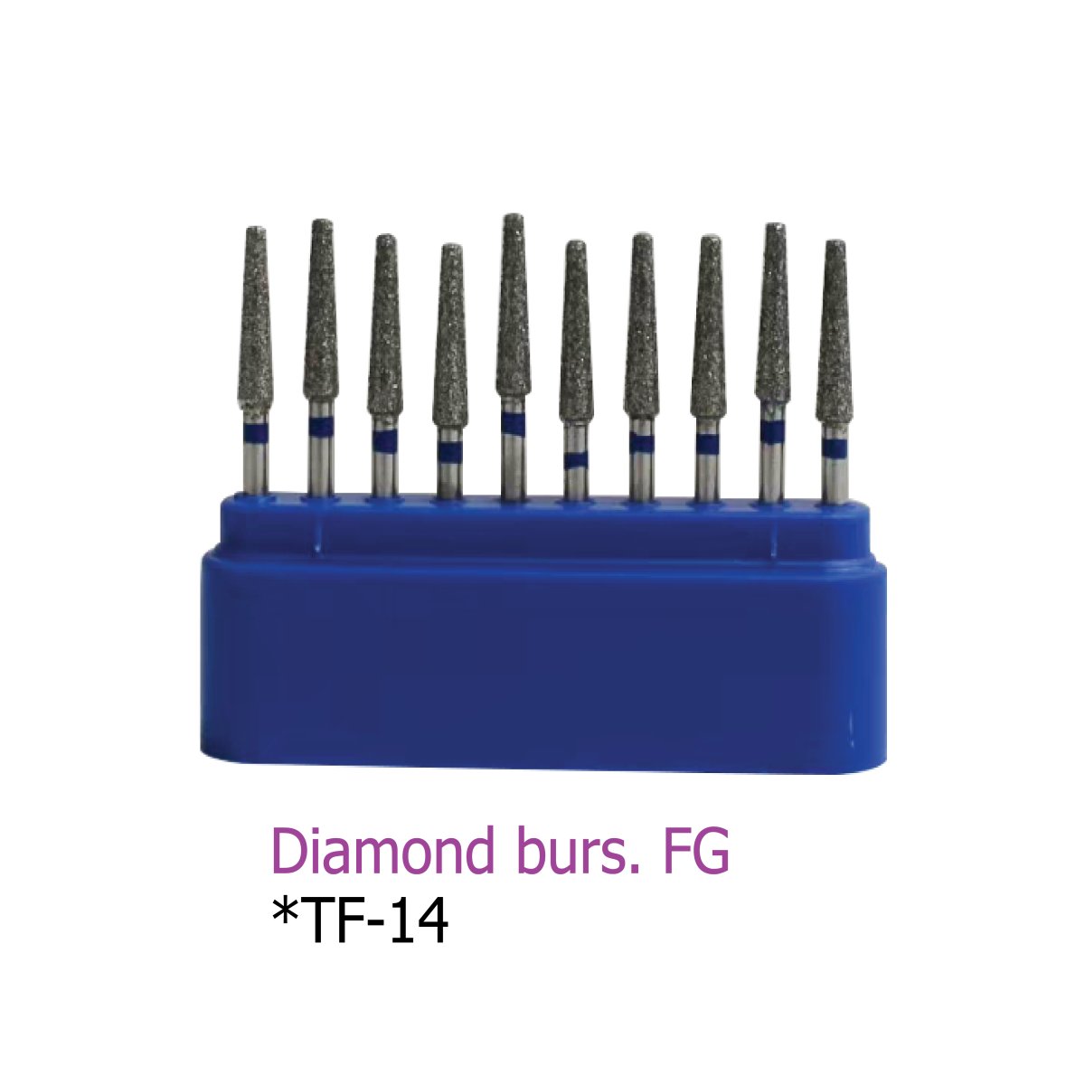 Diamond burs. FG *TF-14