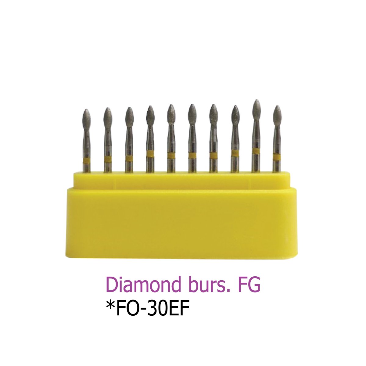 Diamond burs. FG *FO-30EF
