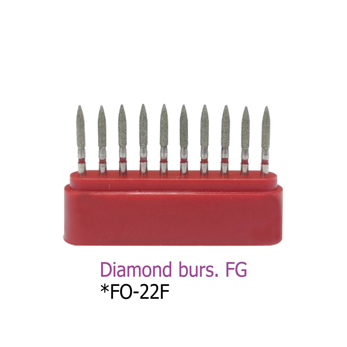 Diamond burs. FG *FO-22F - prominent-dental