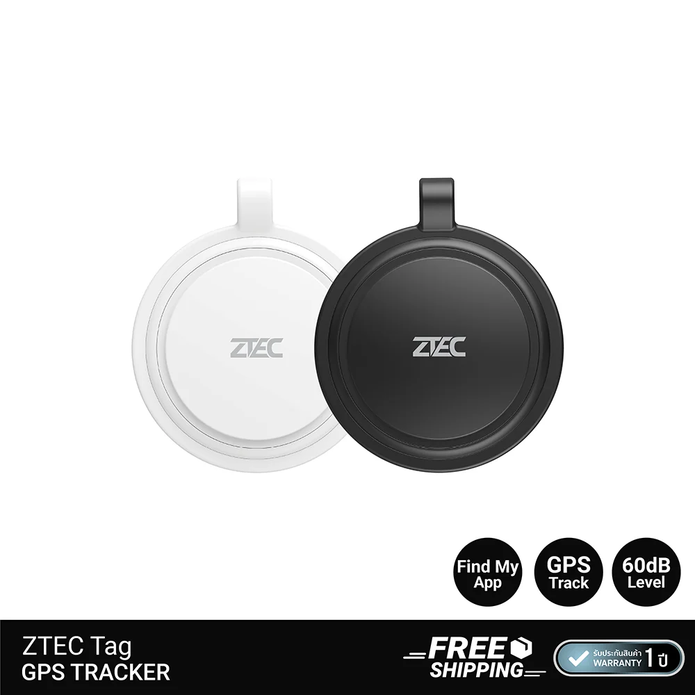 GPS TRACKER ZTEC Tag ของแท้ แบตอึด ทนฝน ความชื้น
