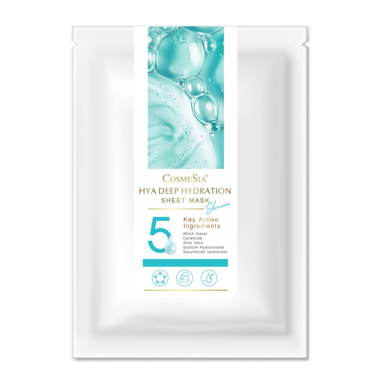 Hya Deep Hydration Sheet mask 20ml. - Cosmesia คอสเมเซีย