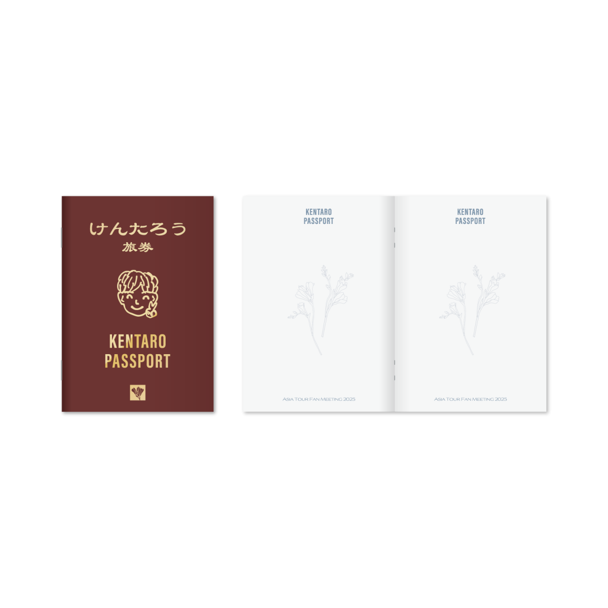 KENTARO SAKAGUCHI - PASSPORT-STYLE NOTE (BANGKOK - SPECIFIC COLOR)