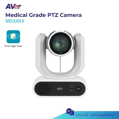 Aver Medical Camera MD330UI สำหรับการดูแลผู้ป่วย 24 ชั่วโมง