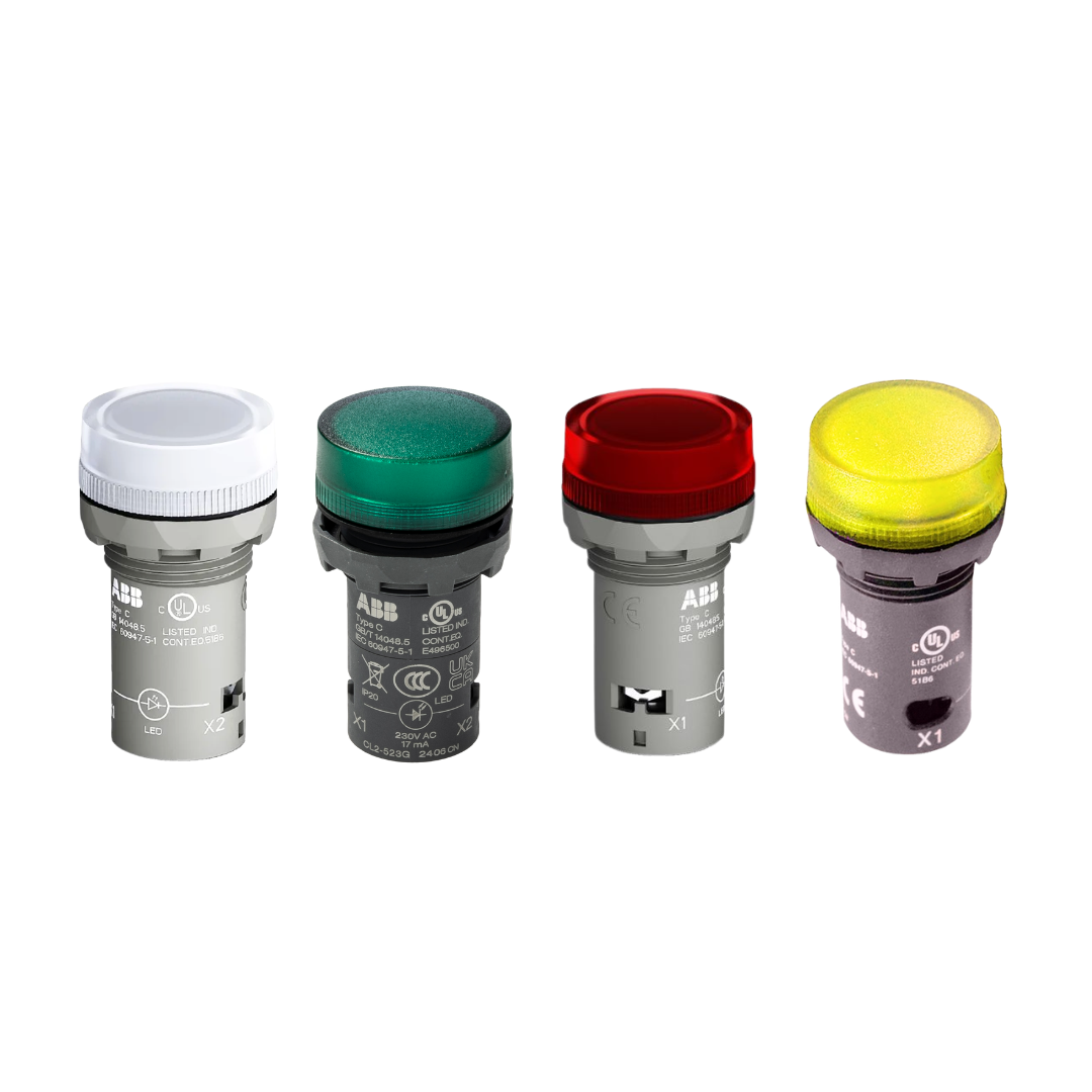 ไพลอตแลมป์ CL2-523C LED Pilot Light, 22mm 220Vac