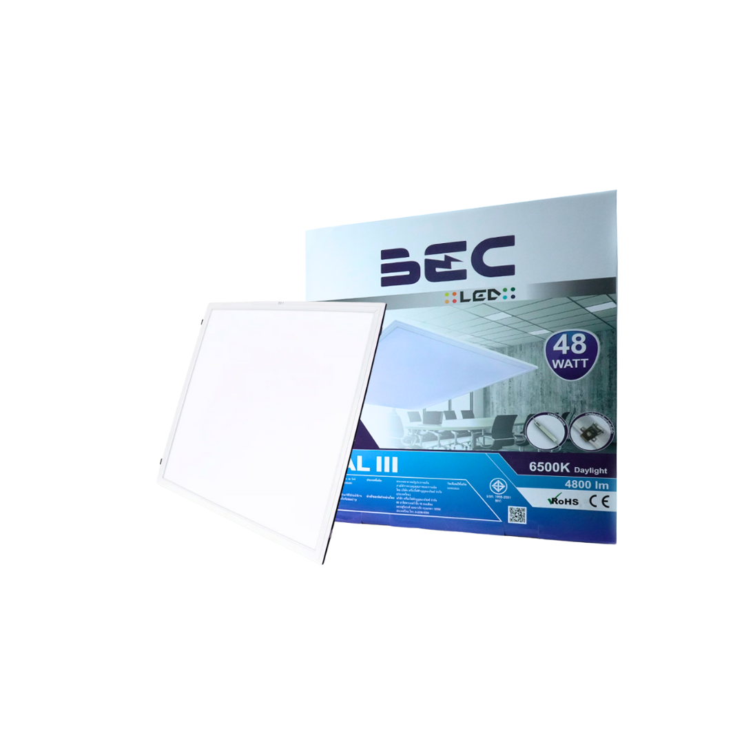 LED Panel-Zeal แบบฝัง (Daylight) - BEC