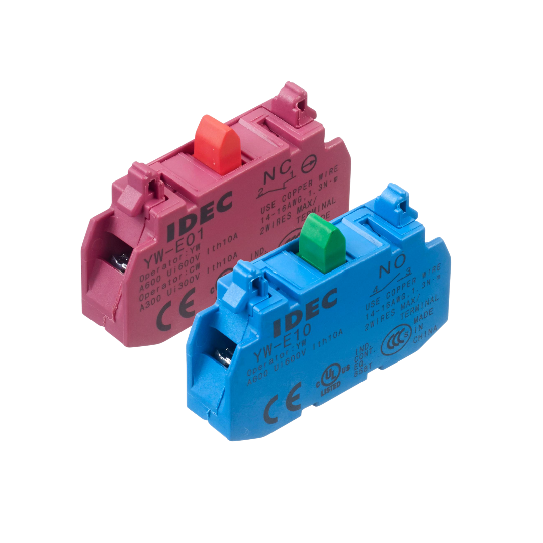 YW-E-NC Contact Block IDEC