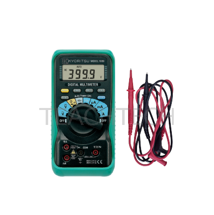 มัลติมิเตอร์แบบดิจิตอล KYORITSU รุ่น KEW 1009 ( Digital Multimeter ...