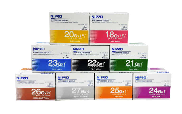 NIPRO เข็มฉีดยาพลาสติก (100 ชิ้น/กล่อง)