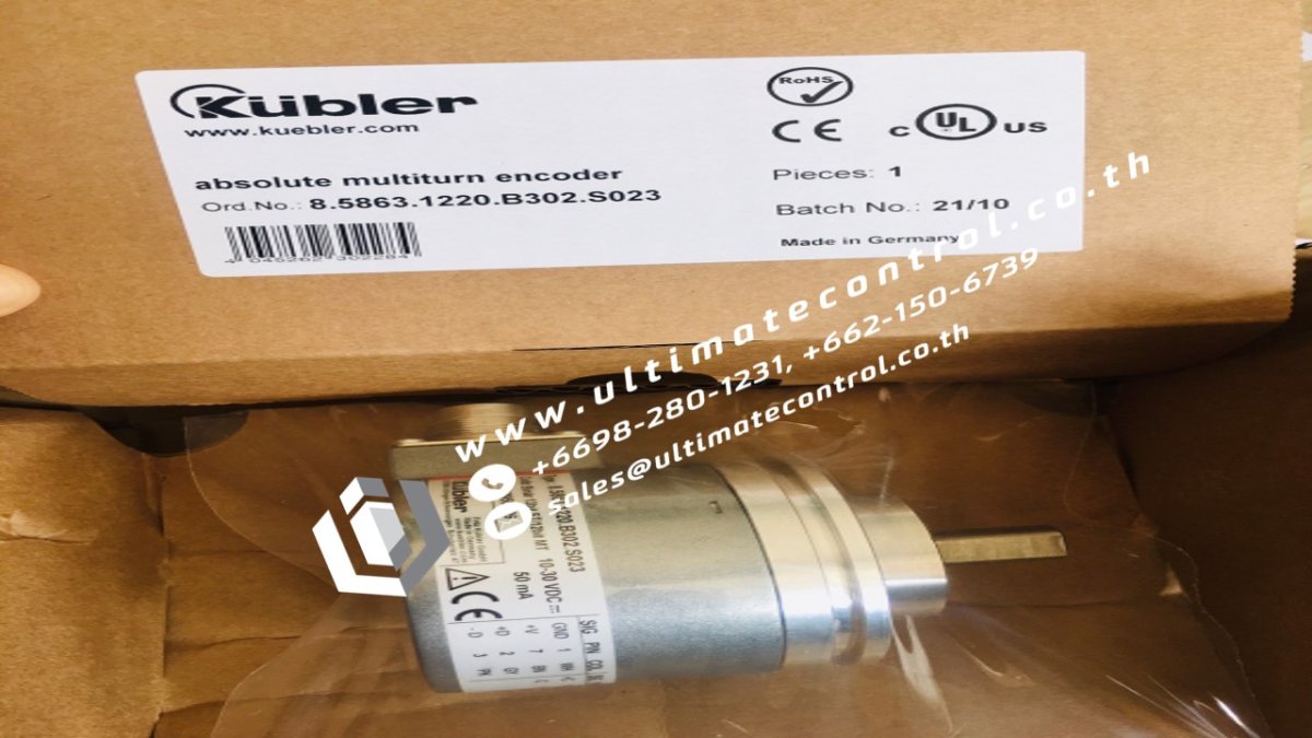 Encoders and resolvers แบรนด์ KUBLER รุ่น 858631220B302S023 ชนิด ...