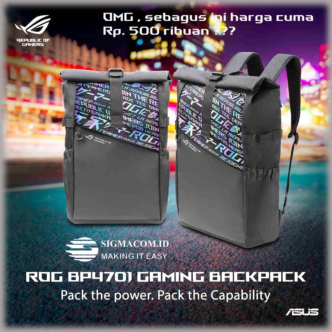 Backpack Asus ROG BP4701 Gaming Original