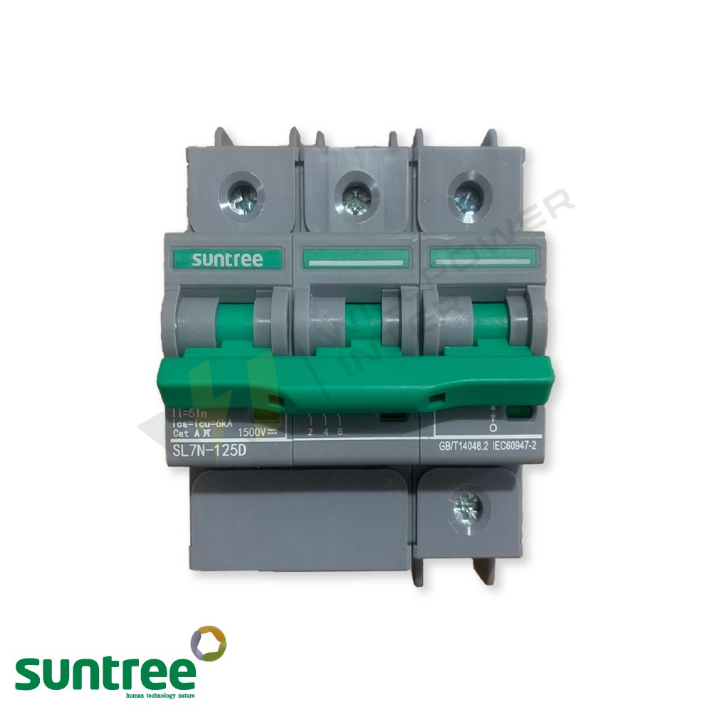 SUNTREE | SL7N-125D DC MCB 1500V 3P 125A เบรกเกอร์