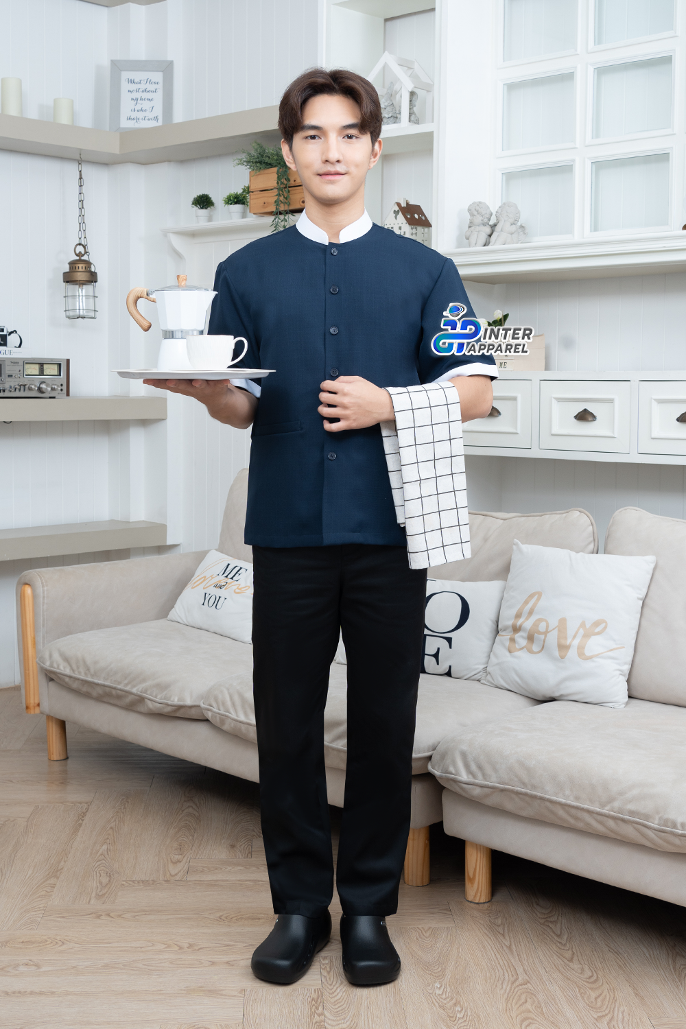 Navy Blue Housekeeping Shirt