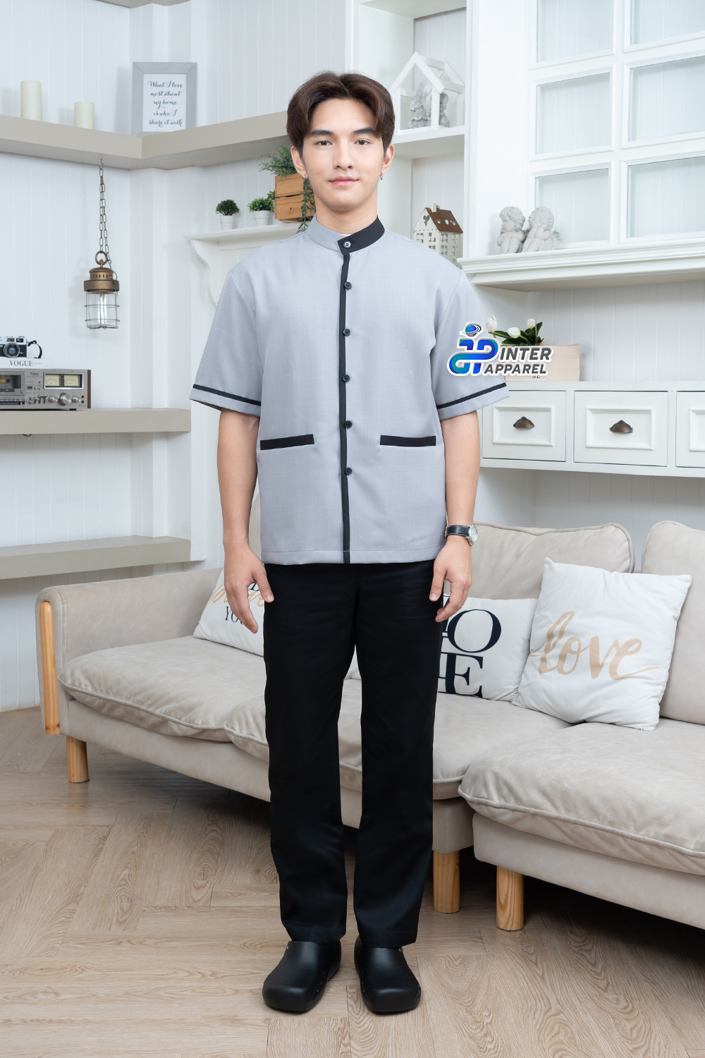 Grey Housekeeping/Houseman Shirt