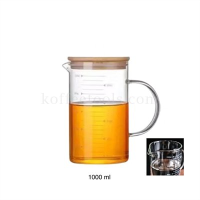 เหยือกตวงทนความร้อนสูง 1,000 ml - koffeetools