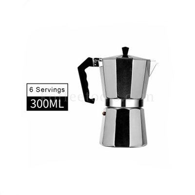 Moka pot 6 cup (300 ml) grade B - koffeetools