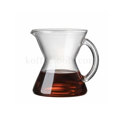 โถรองดริป 300 ml ทรงนาฬิกาทราย - koffeetools