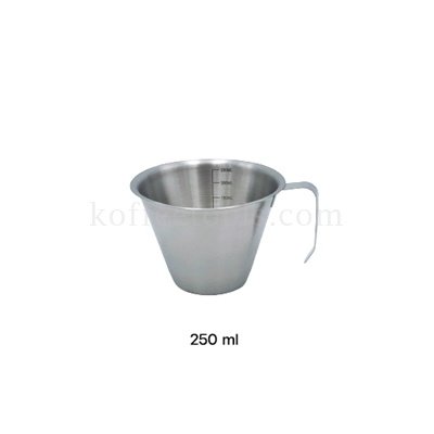 ถ้วยตวงกาแฟสแตนเลส 250 ml - koffeetools